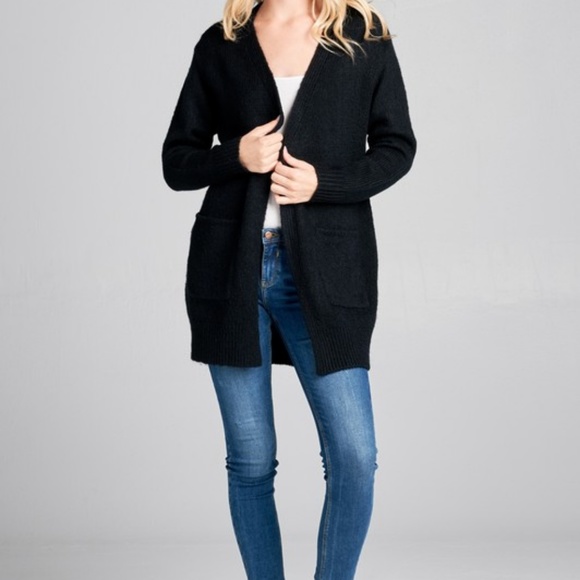 Jackets & Coats | Long Sleeve Open Front Tunic Sweater Cardigan | Poshmark